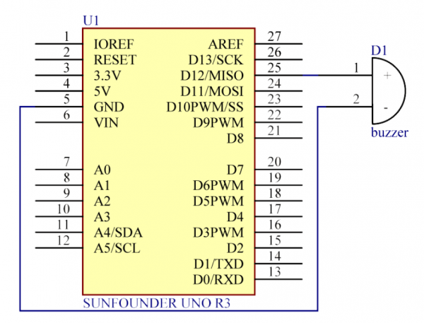 ARDUINO TUTORIAL FOR BEGINNERS LESSON 5: CREATE A TONE USING ARDUINO UNO AND ACTIVE BUZZER – e ...